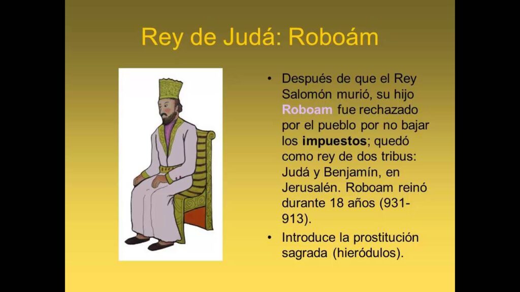 La historia de Jeroboam y Rehoboam: ¿Son hermanos?